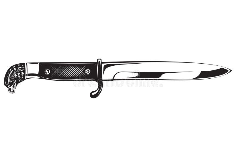 Dagger with a Handle in the Form of a Head of a Bird of Prey Stock ...