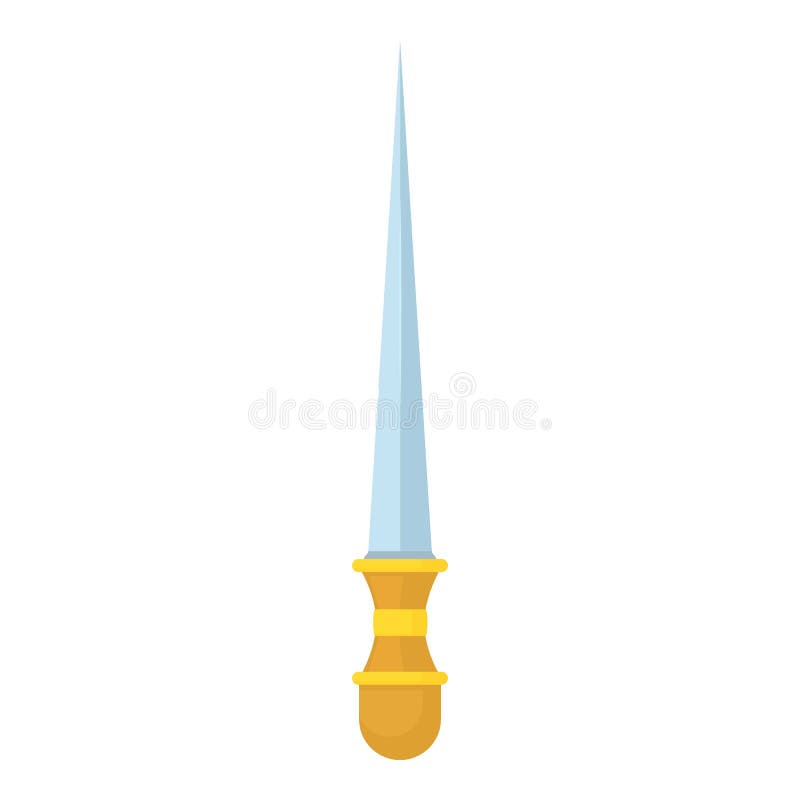 Sai Dagger Weapon Icon, Outline Style Stock Vector - Illustration of ...