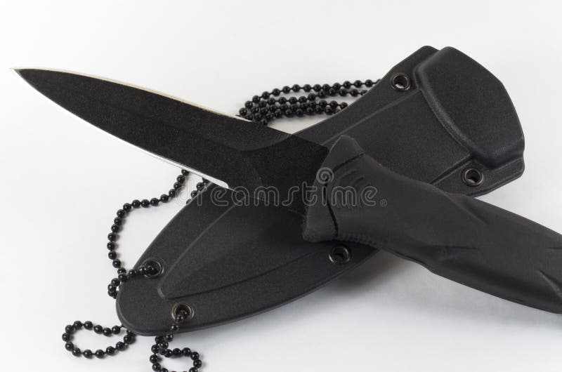 Dagger in a Sheath of Black Stock Photo - Image of scabbard, poniard ...