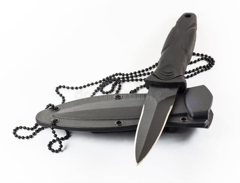 Dagger in a Sheath of Black Stock Photo - Image of scabbard, poniard ...