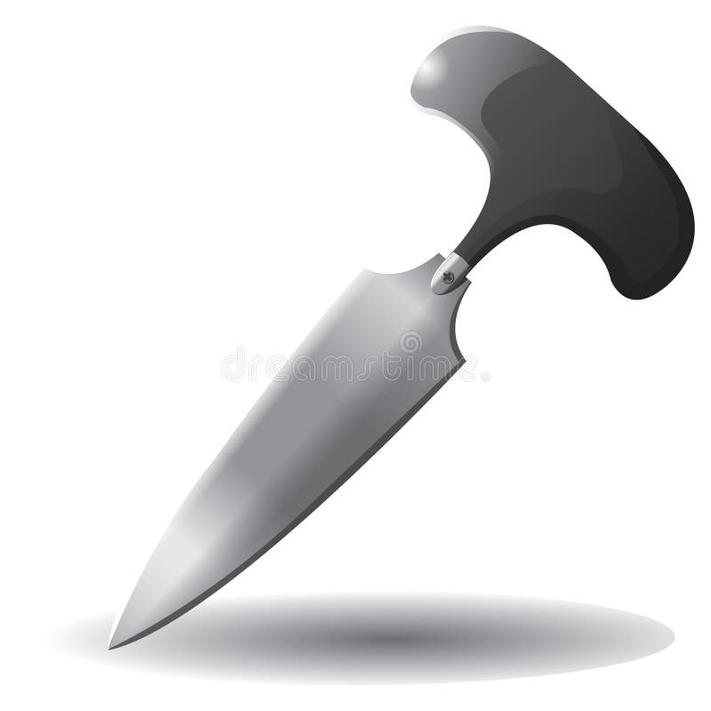 Dagger. Vector Illustration Decorative Design Stock Vector ...