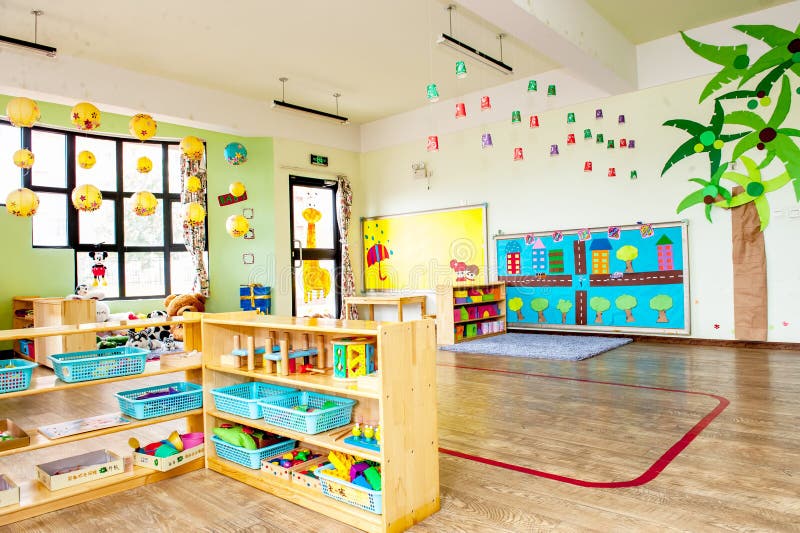 Förskola fotografering för bildbyråer. Bild av klubba - 33379497