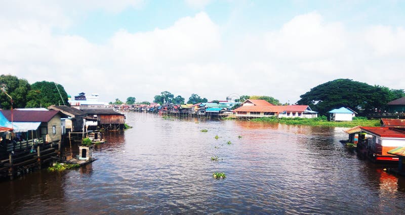 Daha river in the morning stock photo. Image of lake - 200405364