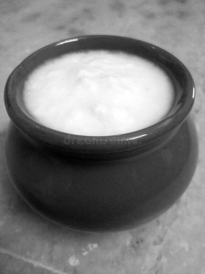 Dahi cup stock photo. Image of buttermilk, breakfast - 143680516