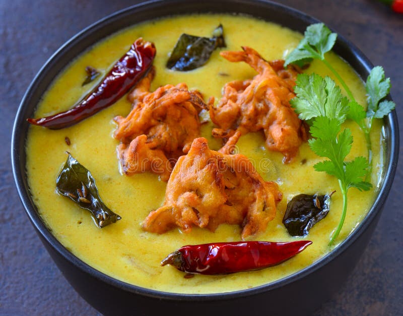 Dahi ki kadi stock photo. Image of gluten, dumplings - 125773416