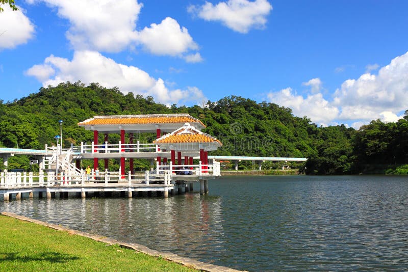 Dahu Park ,in Taipei stock photo. Image of china, historic - 15633896