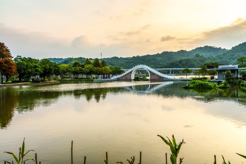 Dahu park in taiwan stock image. Image of asian, culture - 46859001