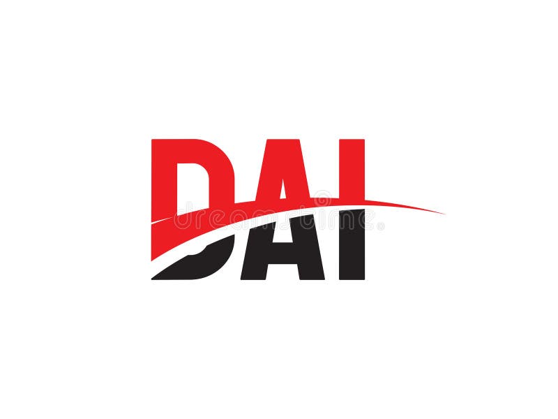 DAI Letter Initial Logo Design Vector Illustration Stock Vector ...