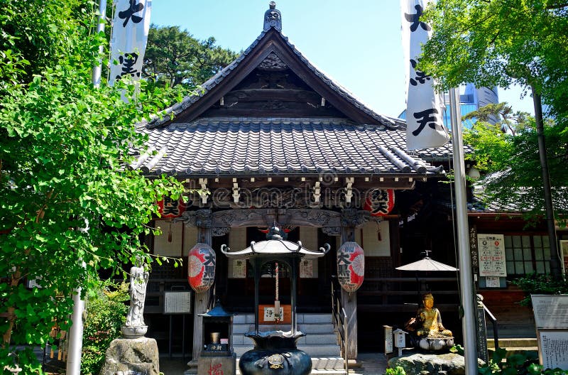 Daien Buddhist Temple, Tokyo, Japan Stock Photo - Image of buddhism ...