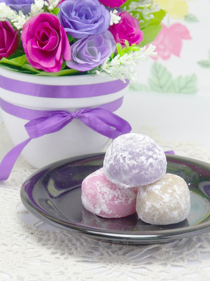 Daifuku mochi stock photo. Image of rice, mochi, soft - 45037650