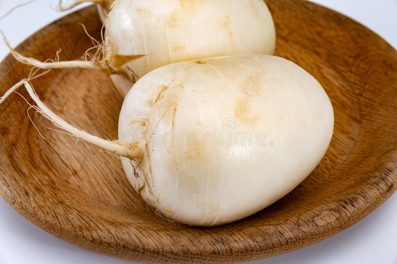 Daikon or Mooli Raphanus Sativus Longipinnatus, Mild-flavored Winter ...