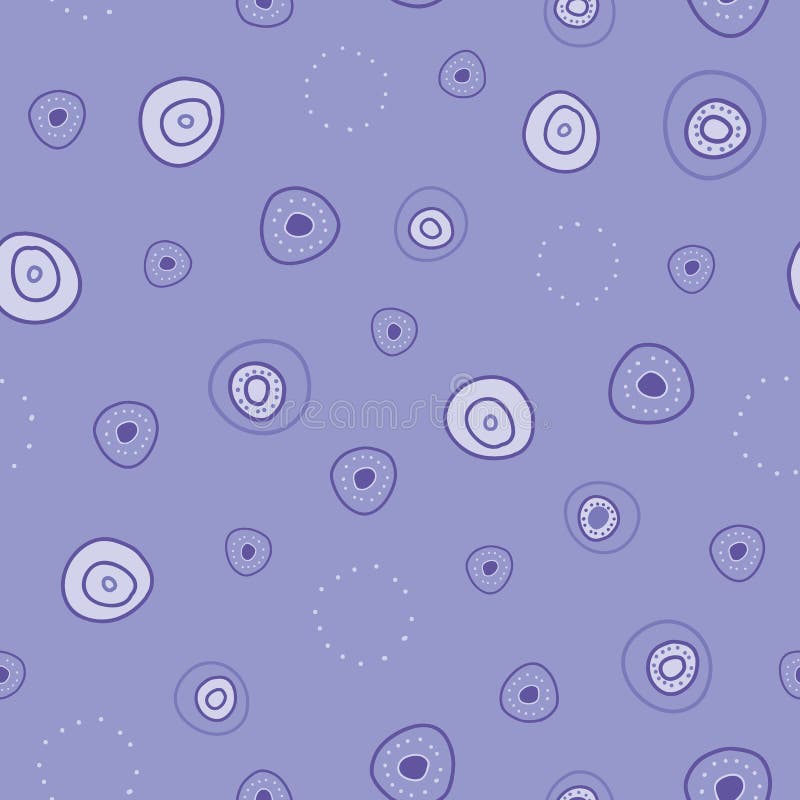 Dainty Dots Fun Dots and Circles in a Monochromatic Blue Color Scheme ...