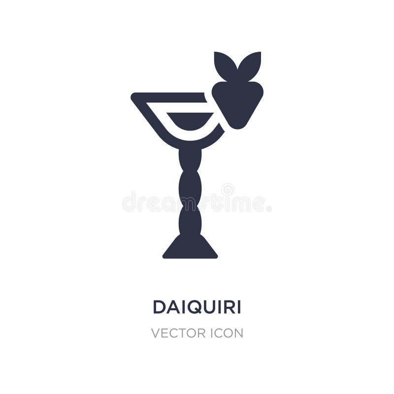 Daiquiri Icon on White Background. Simple Element Illustration from ...