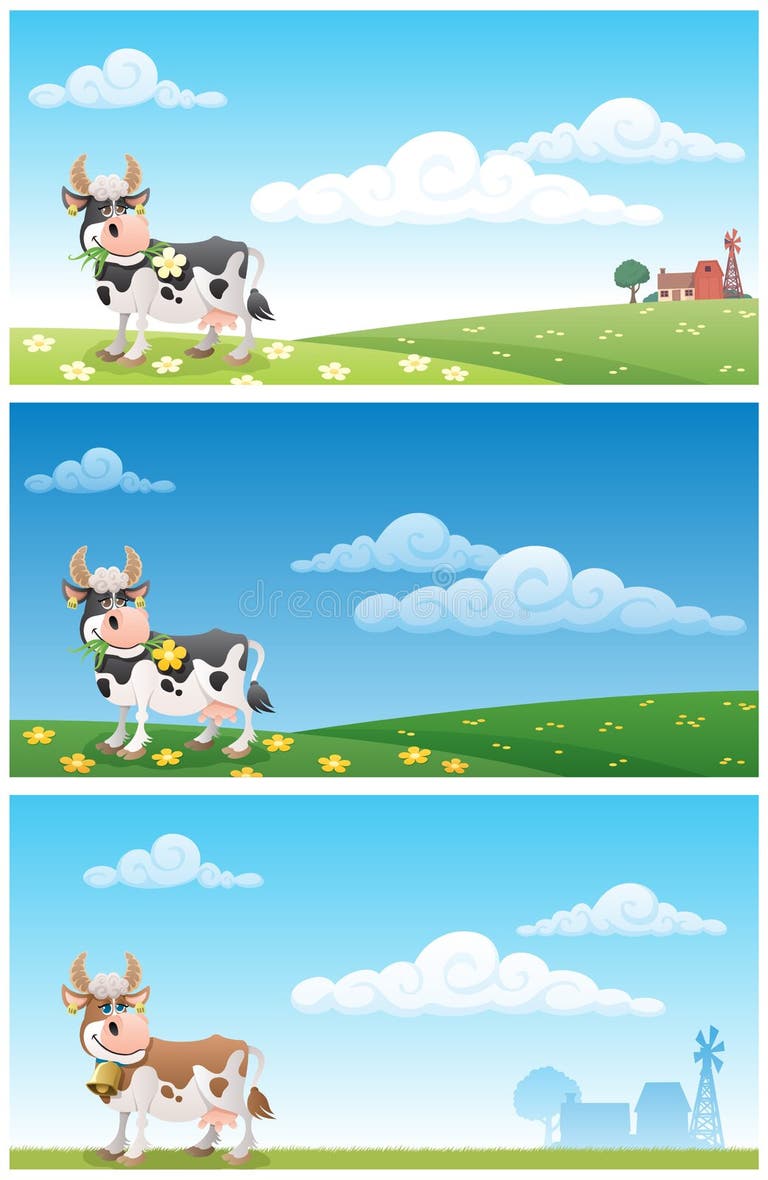 Dairy Farm Scene Stock Illustrations – 6,840 Dairy Farm Scene Stock ...