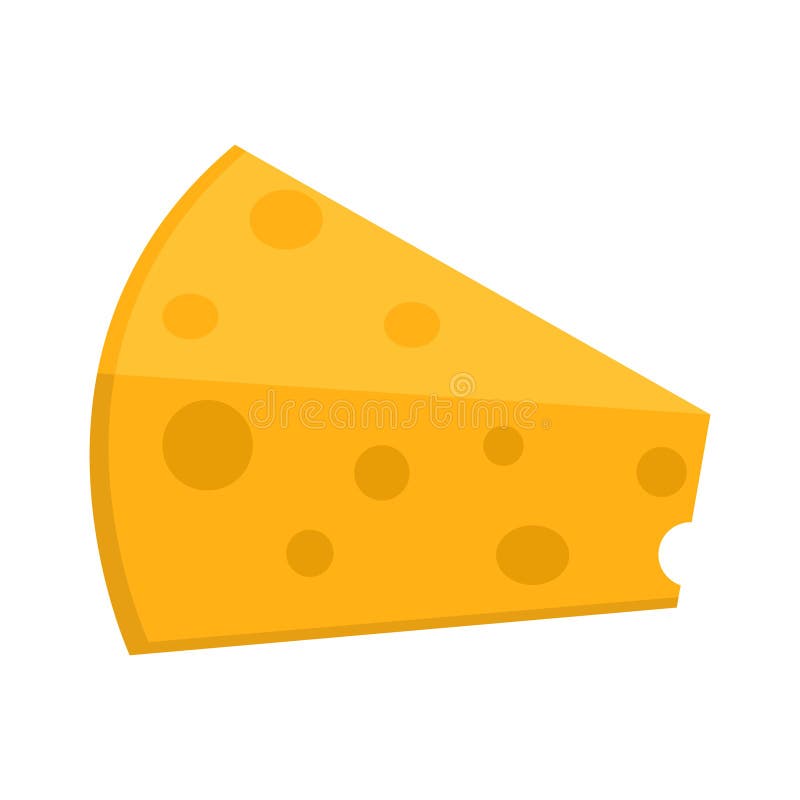 Dairy Food Ingredient Cheese Cartoon Vector Isolated Illustration Stock ...