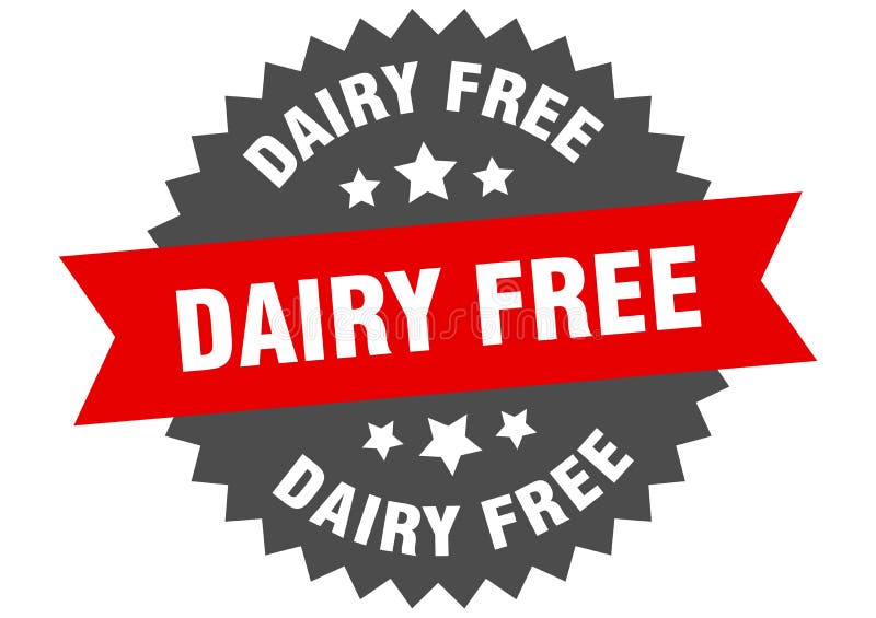 Dairy Free Sign Stock Illustrations – 2,776 Dairy Free Sign Stock ...