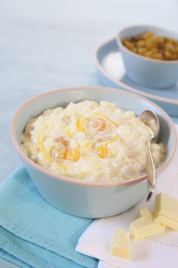 Dairy Homemade Rice Pudding Stock Image - Image of dairy, fresh: 85896811