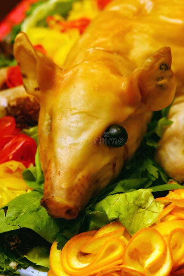 Dairy pig stock image. Image of buffet, celebration, meal - 10674677