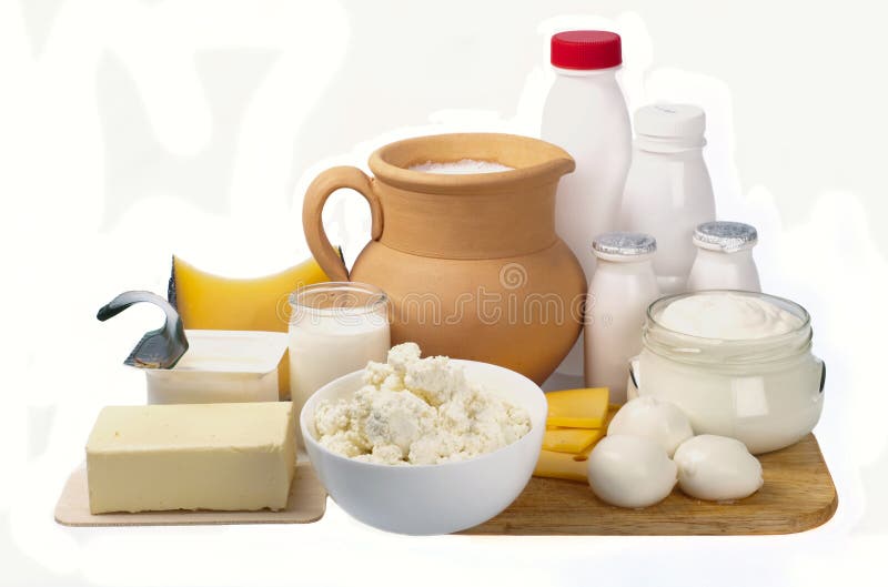 Milk Dairy Product Composition Stock Image - Image of dining, eggs ...