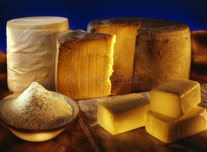 Dairy Products stock photo. Image of chedder, butter - 38807184