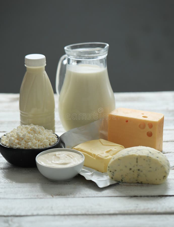 Dairy products stock image. Image of food, healthy, nutrition - 156652643