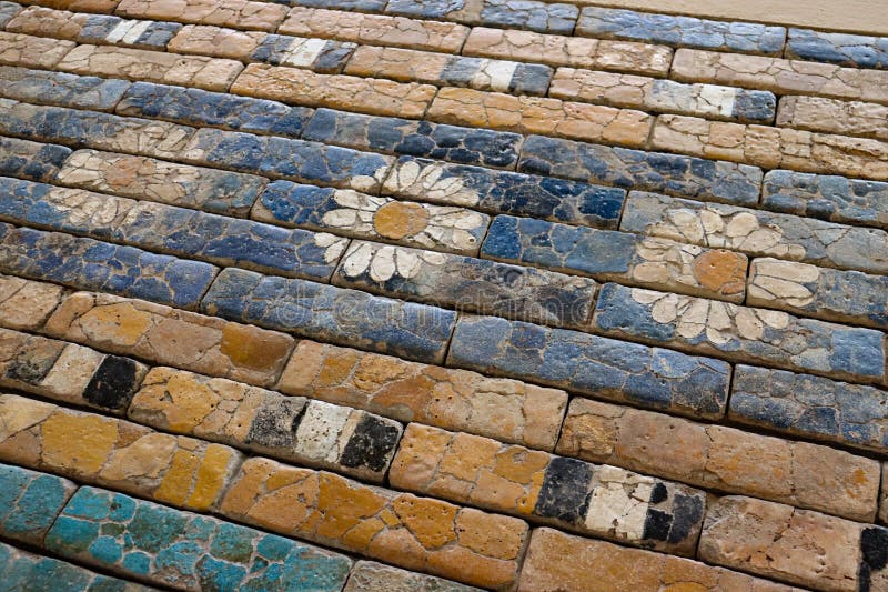 Babylon S Ishtar Gate and Processional Way Editorial Image - Image of ...