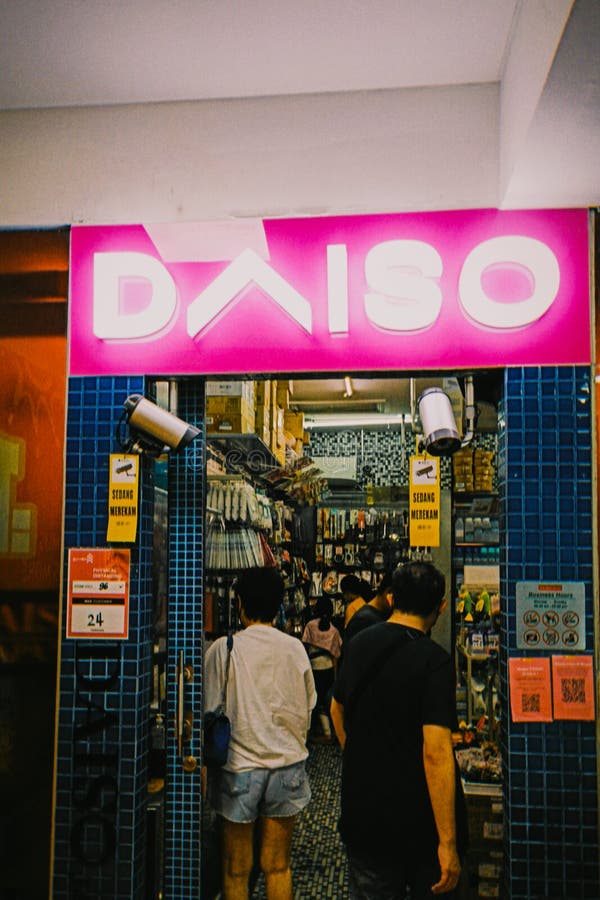 Daiso Department Store Big Signage Editorial Image - Image of shop ...