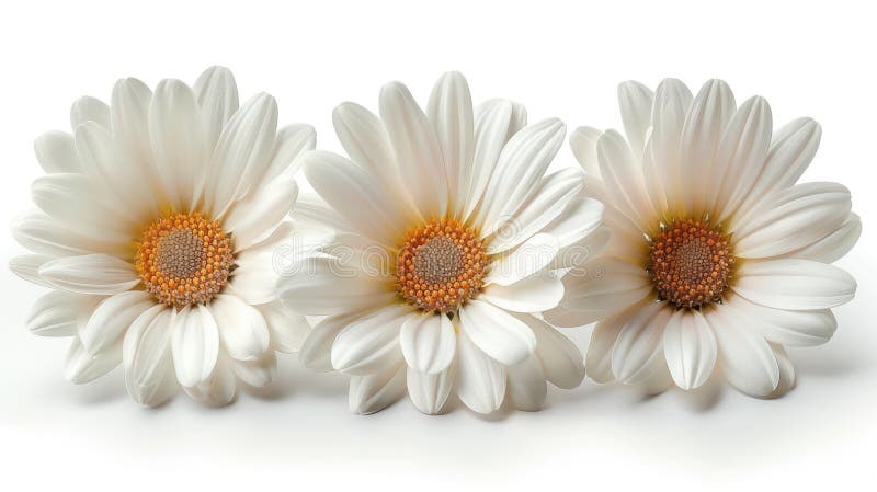 Daisy Bloom: a Versatile Package Design Element - Isolated on White ...