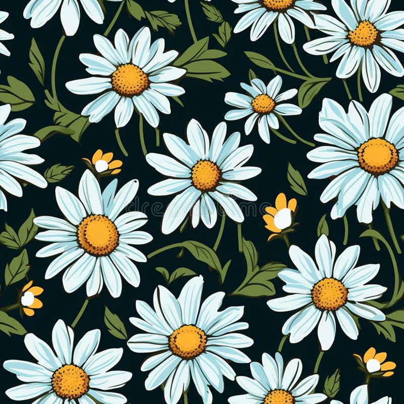 Daisy Brochure Design for Stylish Look Stock Illustration ...