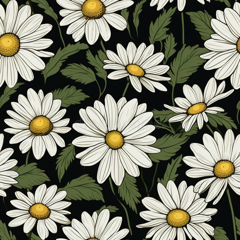 Daisy Brochure Design for Stylish Look Stock Illustration ...