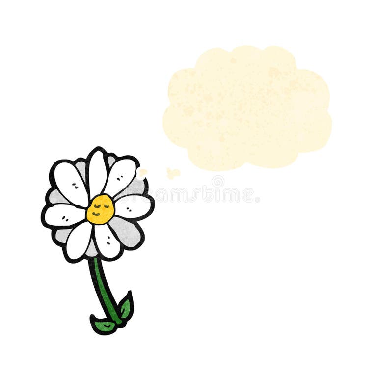 Daisy cartoon character stock vector. Illustration of cloud - 37571056