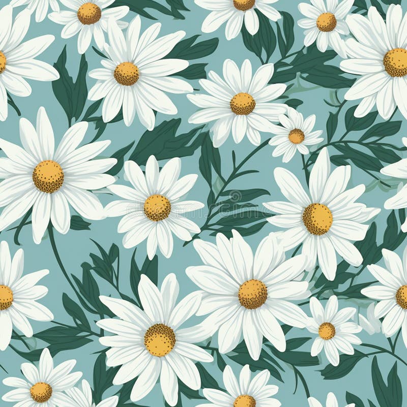 Daisy Collage Art for Creative Expression Stock Illustration ...