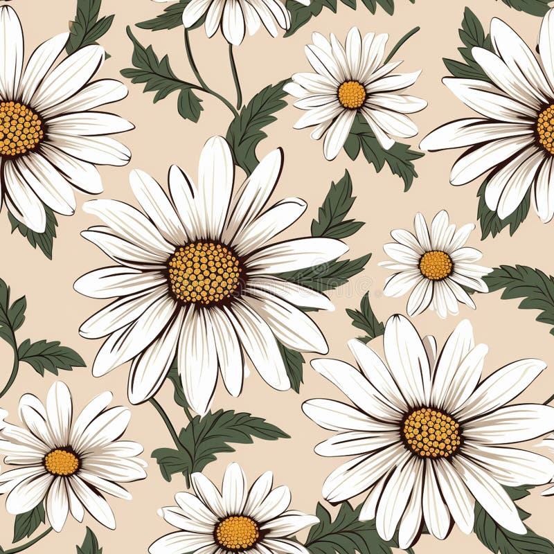 Daisy Collage Art for Creative Expression Stock Vector - Illustration ...