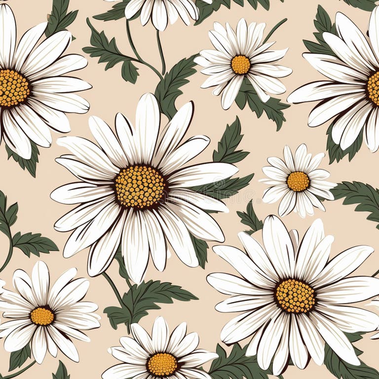 Daisy Collage Art for Creative Expression Stock Vector - Illustration ...