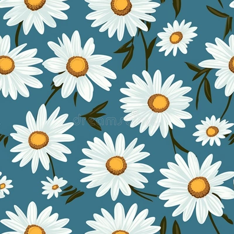 Daisy Collage for Collage Art Stock Illustration - Illustration of card ...