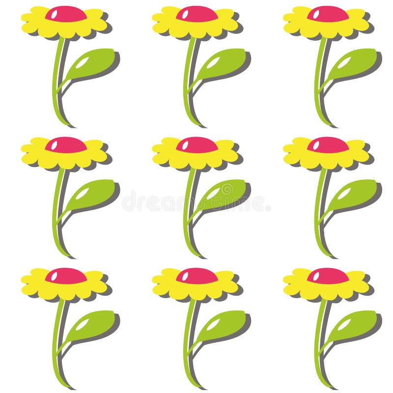 Daisy stock vector. Illustration of perky, jolly, daisy - 66802509