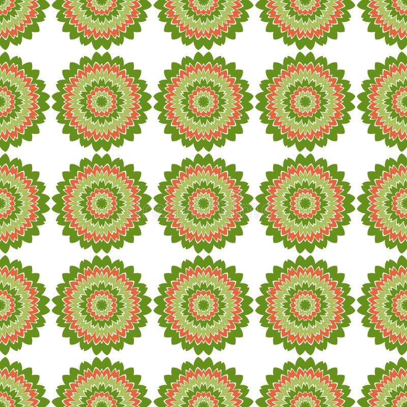 Daisy Floral Tile Seamless Pattern Vector Graphic Design. Stock Vector ...