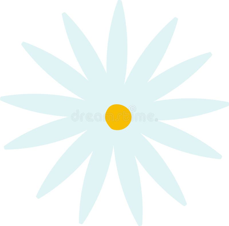 Daisy Flower Head Handdrawn Stock Vector - Illustration of drawing ...