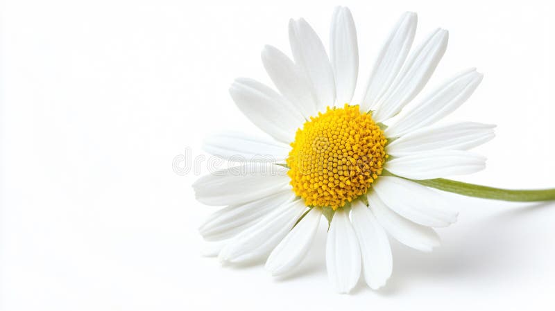 Daisy Flower on White Background - Professional Stock Photo Stock Image ...