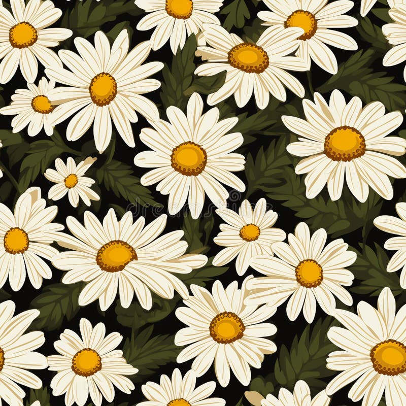 Daisy Packaging Design for Stylish Presentation Stock Illustration ...