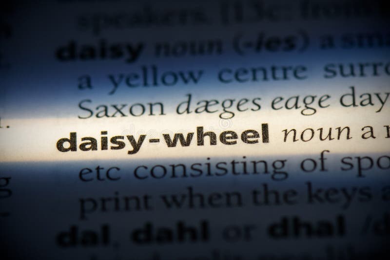 Daisy wheel stock photo. Image of floral, wheel, background - 11857104