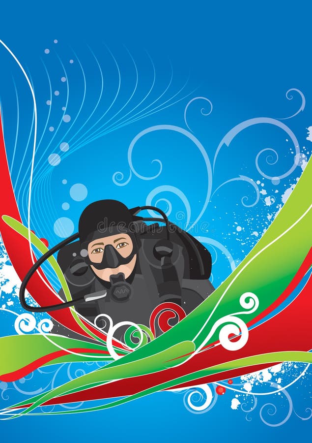 Daiving Stock Illustrations – 4 Daiving Stock Illustrations, Vectors ...