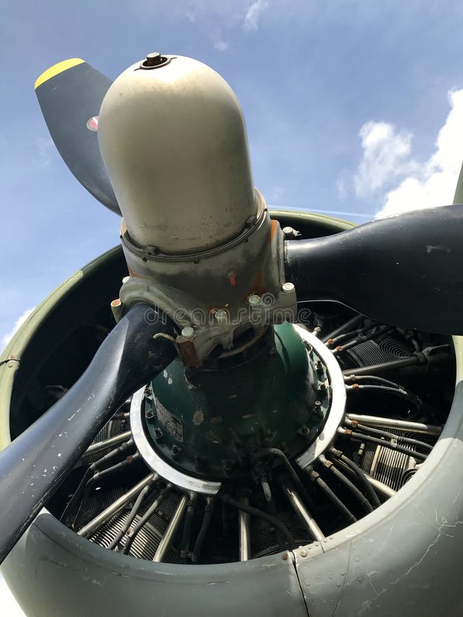 Dakota engine stock image. Image of radial, aero, propellor - 92862089