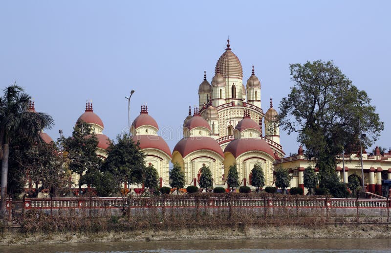 Dakshineswar Kali Temple En Kolkata Foto de archivo - Imagen de iglesia ...