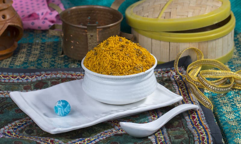 Dal Moth stock photo. Image of namkeen, halal, crunchy - 129523562