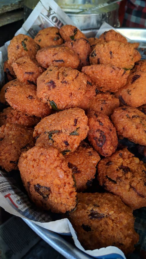 Dal Wada Recipe of South India Stock Image - Image of wada, recipe ...