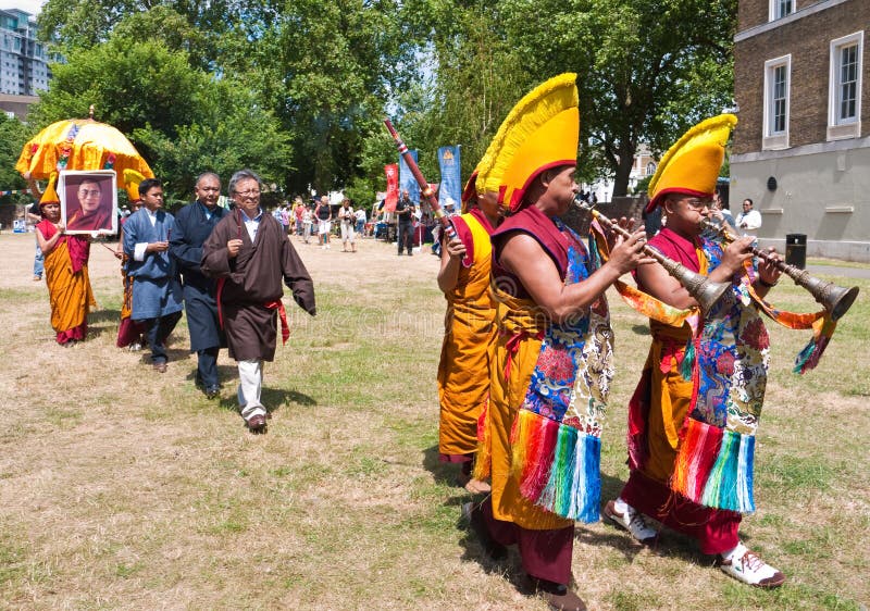 Dalai Lama S 75th Birthday Celebrations Editorial Photo - Image of ...