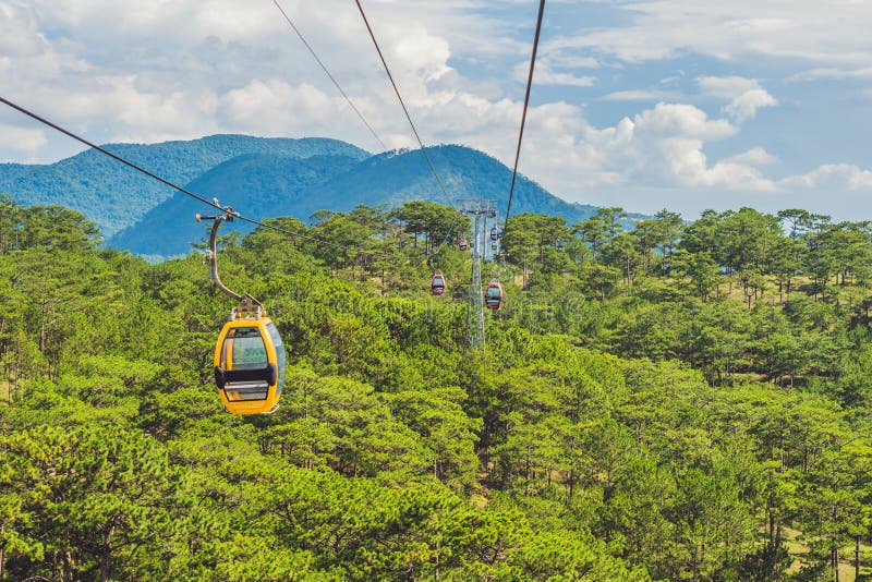 Datanla Waterfall in Dalat. Vietnam Editorial Stock Image - Image of ...
