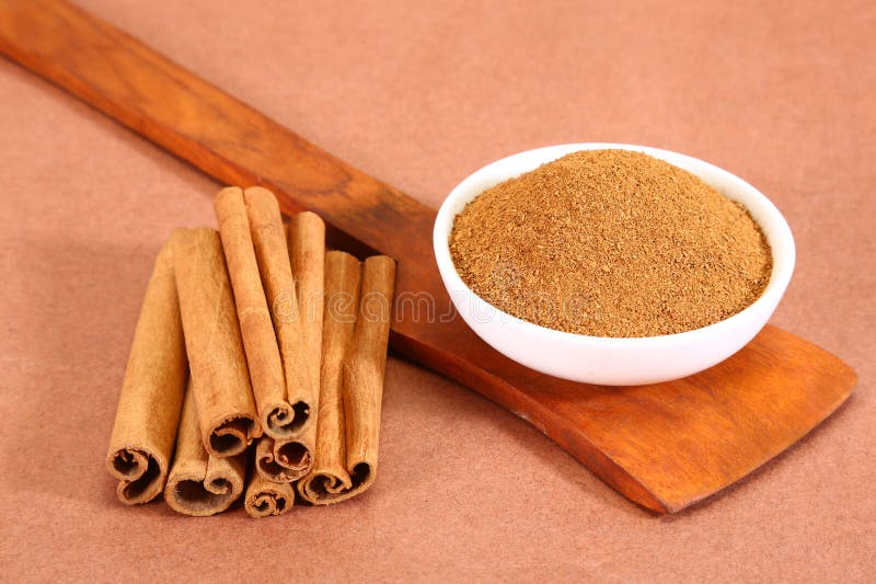 Dalchini or Cinnamon Powder Stock Photo - Image of asian, fresh: 296226408