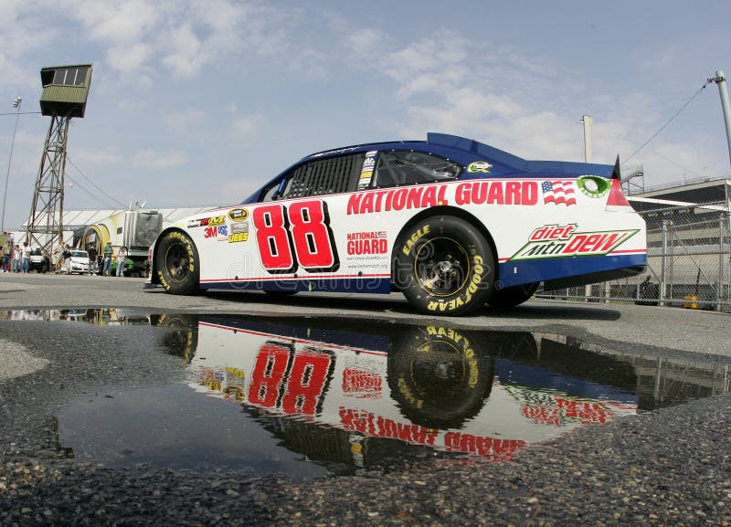 Dale Earnhardt Jr. at Track Editorial Stock Image - Image of nascar ...